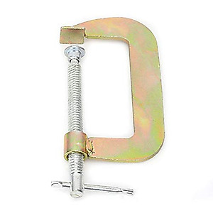 3pcs C Clamp Set Heavy Duty G Clamp Woodworking Welding Hand Grip Holder Carpenter Tool (3 inch)