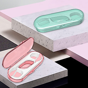 Fresh Clean Floss Picks, for Extra Tight Teeth,Easy to Carry,10 Pack with Travel Case,Prevent Tooth Decay & Gum Disease