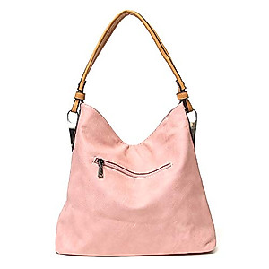 Janin Handbag Bucket Style Hobo Shoulder Bag with Extra Longer Strap