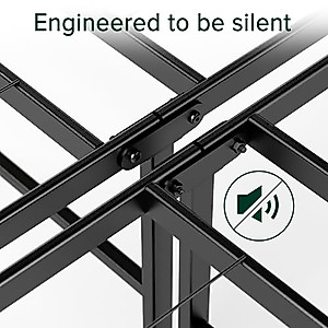 ZINUS SmartBase Heavy Duty Mattress Foundation, 16 Inch Metal Platform Bed Frame, No Box Spring Needed, Sturdy Steel Frame, Underbed Storage, King