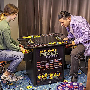 Namco Pac-Man Pixel Bash Home Cocktail Table - Black