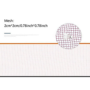 Portable 20FT Volleyball Tennis Net Adjustable Height Poles Badminton Net Set for Outdoor Sports W/ Carry Bag and Stand