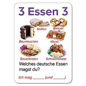 AGO Auf Deutsch - Card Game for Beginners Learning German! Practice German Conversation While Playing a Fun Card Game!