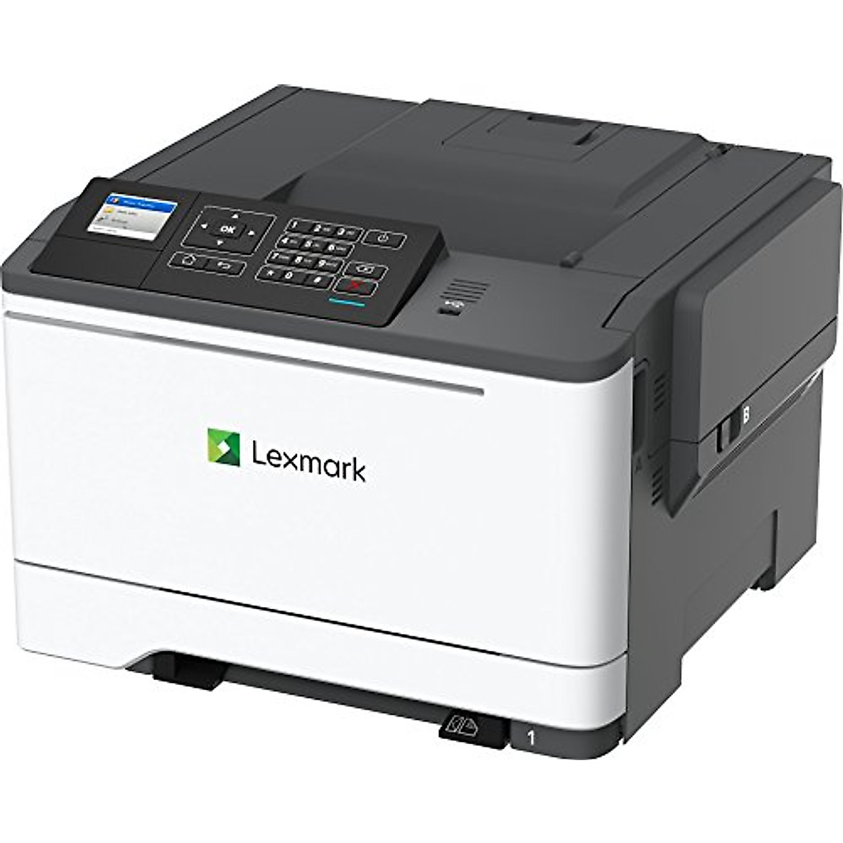Lexmark Color Single-Function Laser Printer, C2425dw, Duplex Printing, Wireless, with AirPrint (42CC130), Grey