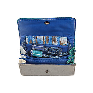 KAVU Mondo Spender Trifold Wallet Clutch Travel Organizer, Mushroom Hunt