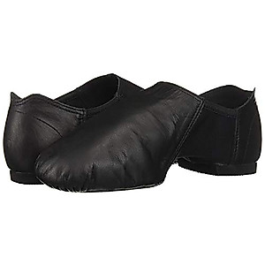 Leo Women's GIOFLEX Jazz Boot Dance Shoe, Black, 6 Medium US