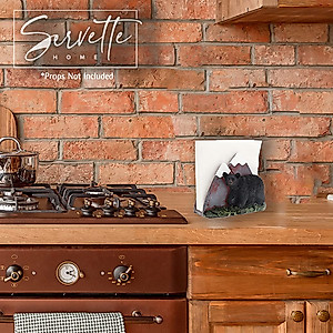 Rustic Napkin Holders for Kitchens - Bear Mountains