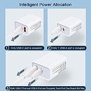 Pixel 7 Pro Charger Fast Charging Block for Google Pixel 7 6 Pro 6a 6 5a 5 4a 4 XL 3a 3 XL 2 XL,20W USB C Fast Wall Charger Box PD Power Adapter for iPhone 14 13 12 11 Pro Max,Samsung S23 S22 S21 A53