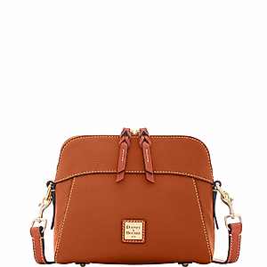 Dooney & Bourke Handbag, Pebble Grain Cameron Crossbody - Brown
