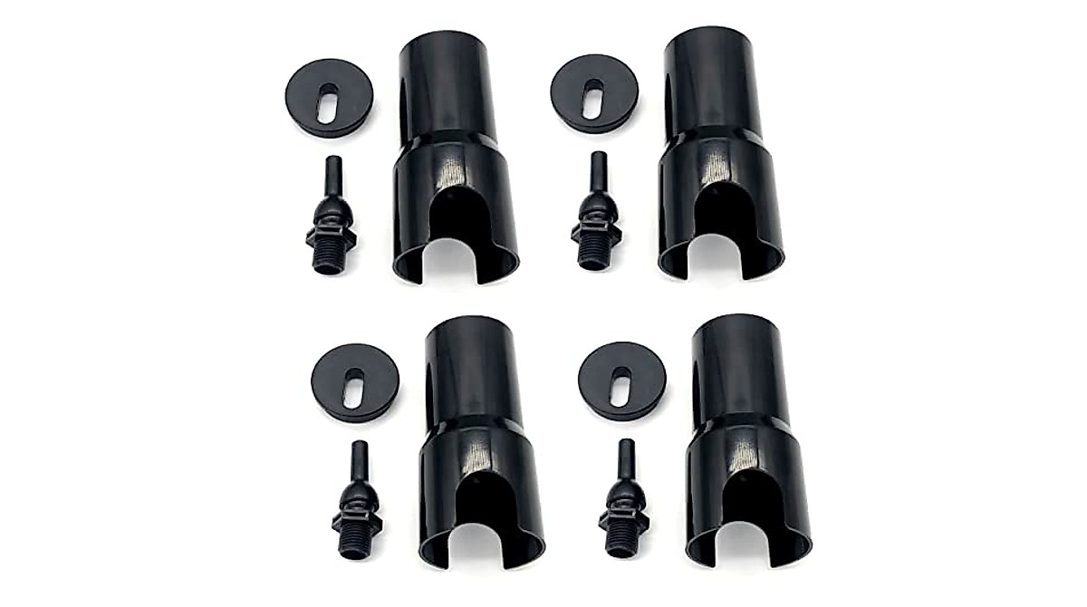 4 Pack Swimming Pool Deck Jet Water Sprayers for Elegant Water Arcs