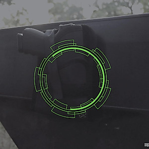 Sticky Holsters Sticky Travel Mount Car Holster - Gear Holder for Cars, Trucks, Vehicles; Center Console Mount; Nightstands, Desks, Boats, Motorcycles; for Left-Hand Draw