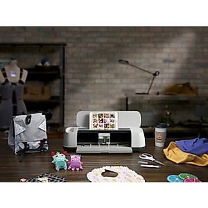Cricut Maker - Smart Cutting Machine - With 10X Cutting Force, Cuts 300+ Materials, Create 3D Art, Home Decor & More, Bluetooth Connectivity, Compatible with iOS, Android, Windows & Mac, Champagne