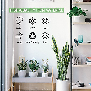 4 Pcs Trellis for Climbing Plants Indoor, Gold Trellis for Potted Plants Accessories Houseplant Trellis for Climbing Plant Support Mini Trellis for Potted Plants Hoya Vines Monstera (4PCS Gold)