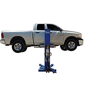 Ideal 6000 lb Capacity Mobile Single Column Lift