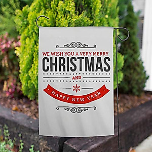 Blank Garden Flags, 2-Pack White Blank Flags to Decorate, Heat Transfer Safe White Sublimation, 12 x 17.32 Inches