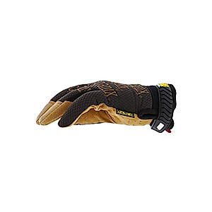Mechanix Wear: The Original Durahide Leather Work Gloves with Secure Fit, Utility Gloves for Multi-purpose Use, Abrasion Resistant, Added Durability, Safety Gloves for Work (Brown, Medium)