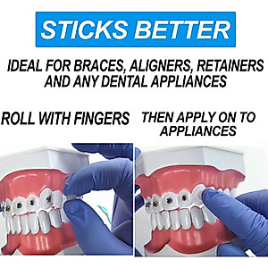 Genuine Orthowax - Orthodontic Wax for Braces Wearer - Stick Better Than competitors