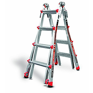 Little Giant Ladders 12017EN Revolution M17 Set, Silver, 4 x 4 ft