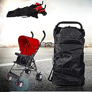 Garosa Stroller Transport Bags, Large Buggy Foldable Carrying Storage Bag for Airport Train Station Driving Travel