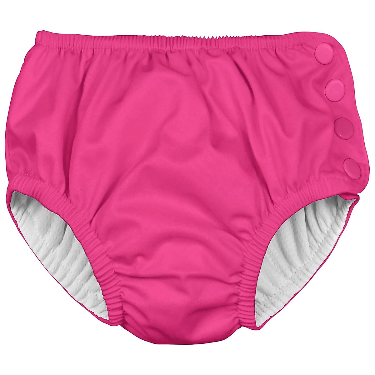 i Play 2 Pack Absorbent Cloth Reusable Toddler Swim Diapers Hot Pink 4T