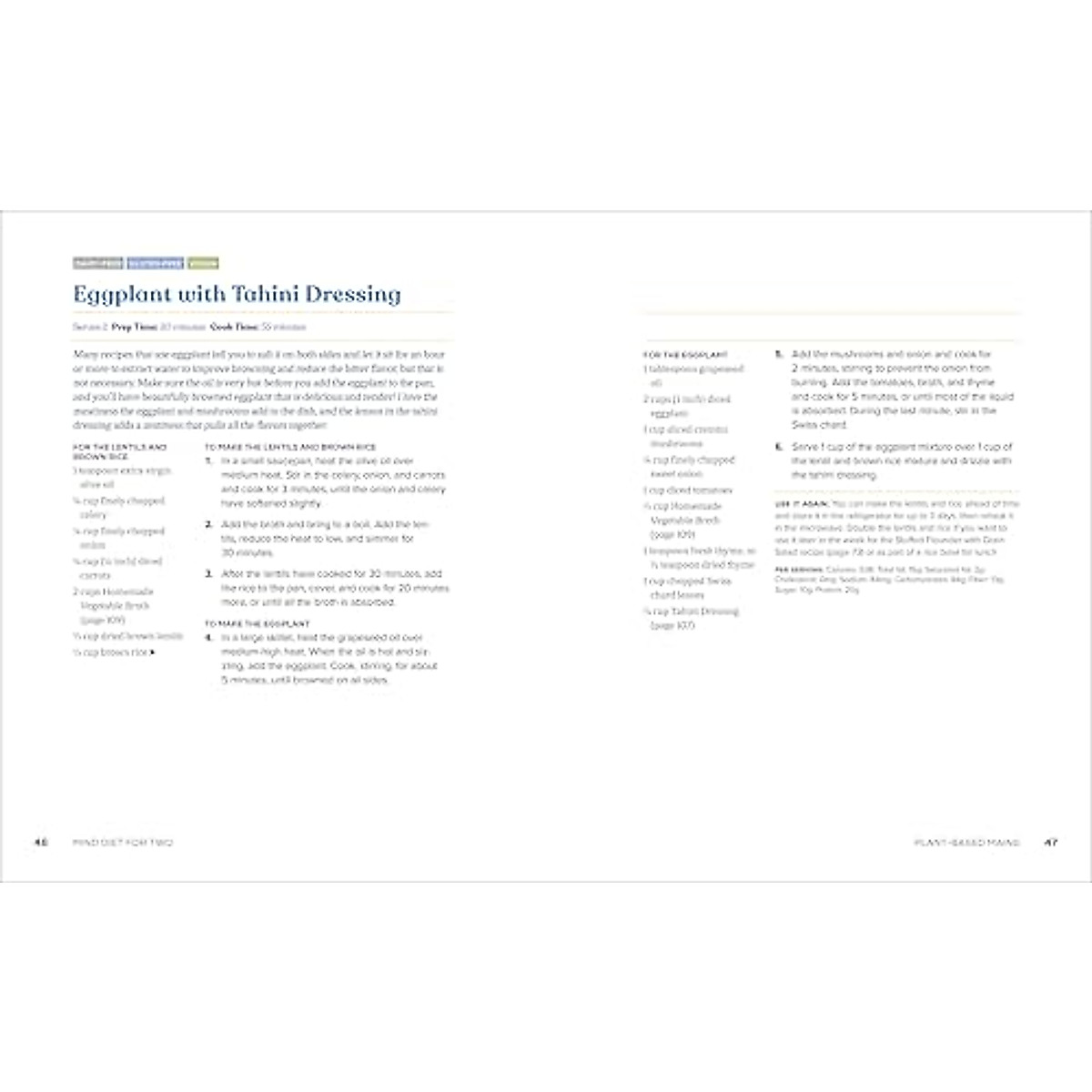 MIND Diet for Two: 65 Perfectly Portioned Recipes to Boost Your Brain Health