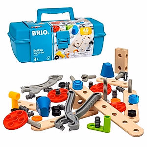 BRIO 34589 Builder Creative Set - 271 Piece STEM Construction Toy | FSC-Certified Wood & Plastic Pieces | Perfect for Toddlers Age 3+ | Enhances Creativity & Motor Skills