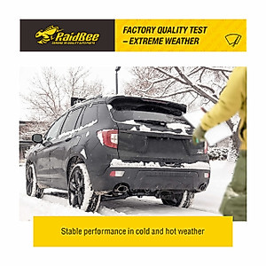 Raidbee Rear Wiper Blade, 10 inch Rear Windshield Wiper Blades for Original Equipment Replacement, Compatible for Honda HRV 2022-2016, Outlander Sport 2022-2011 + More(H250/10-B)