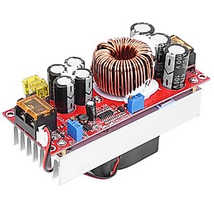 Boost Module, DC-DC 10-60V to 12-97V 1500W 30A Voltage Step Up Converter Boost Constant Voltage Constant Current Power Supply Module