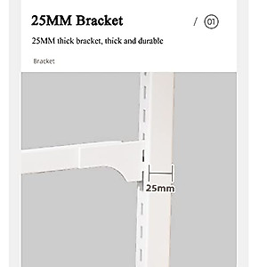 YUEGOO Kitchen Sinks Solid Under Sink Storage, Under Cabinet Storage Rack Multifunctional Bathroom Sink Storage Pot Rack Under Sink Rack Shelf/White/25.5 * 29.5 * 33cm