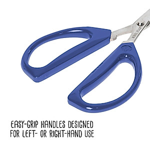 Joyce Chen Original Unlimited Kitchen Scissors All Purpose Dishwasher Safe Kitchen Shears With Comfortable Handles, Blue