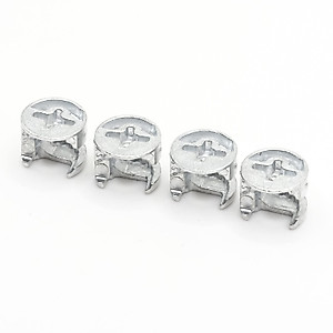 ReplacementScrews Eccentric Cam Lock Nuts Compatible with IKEA Part 106720 (Pack of 4)