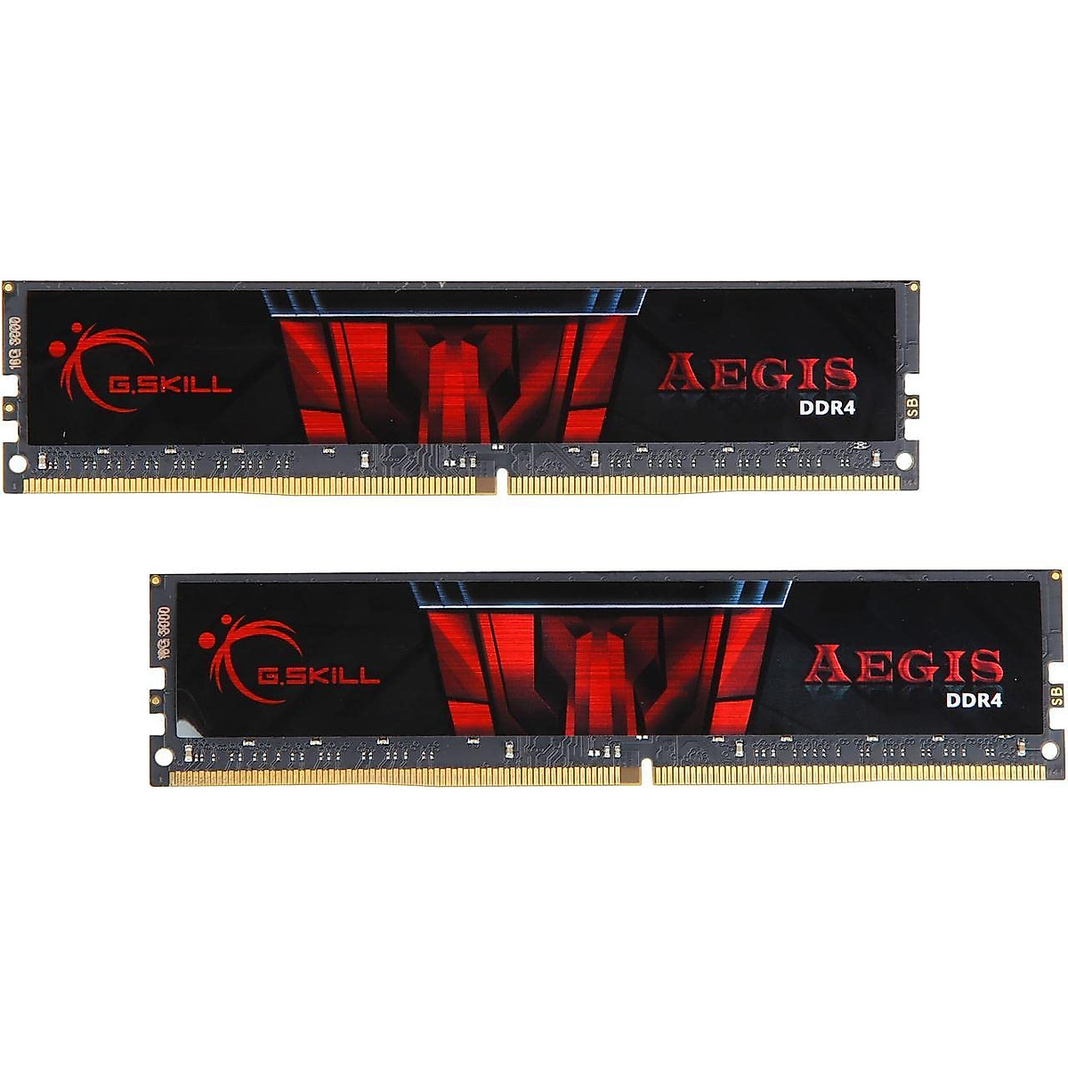 G.SKILL AEGIS Series (Intel XMP) DDR4 RAM 32GB (2x16GB) 3000MT/s CL16-18-18-38 1.35V Desktop Computer Memory UDIMM (F4-3000C16D-32GISB)