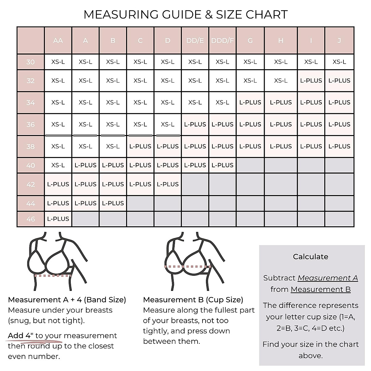 Hands-Free Pumping Bra - Comfortable, Adjustable, Customizable - Converts Nursing Bra or Maternity Bra to Breast Pump Bra - Bra for Breastfeeding Pumps for Women - XS/L - Black