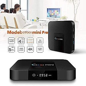 TX3 Mini Pro Android 10.0 TV Box Quad Core 2GB RAM 16GB ROM 2.4G/5.8G Dual Band WiFi Bluetooth 4.2 4K Smart Android Media Player