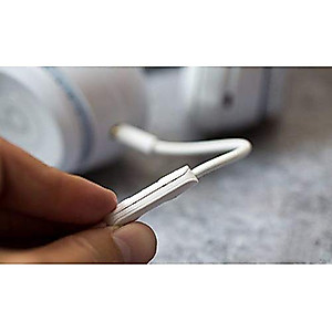 Tobysome Replacement Audio Cable Cord Wire with in-line Microphone and Control Compatible with Beats by Dr Dre Headphones Solo, Studio, Pro, Detox, Wireless, Mixr, Executive, Pill (White)