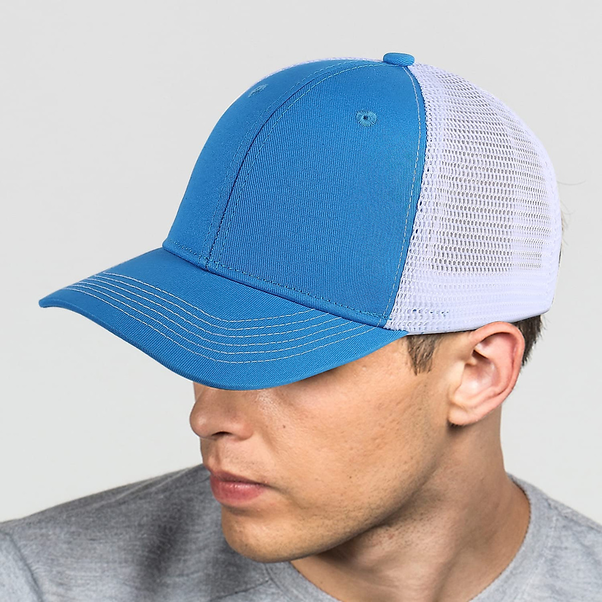 Crazy Era kozinu Unisex Trucker Hats Blank Mesh Snapback Hats Sport Plain Baseball Caps Adjustable Fitted Hat