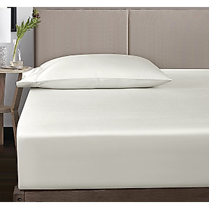 Casabolaj Shading Hotel Collection 4 Pieces Sheet Set 100% Egyptian Cotton Sateen 400 TC - Luxury Modern Sheet sets Queen King - Borders in Contrasting color Champagne/Beige (Rosa, California King)