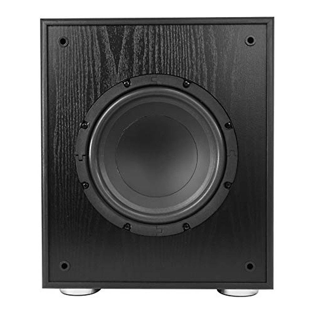 Rockville Rock Shaker 8" Inch Black 400w Powered Home Theater Subwoofer Sub