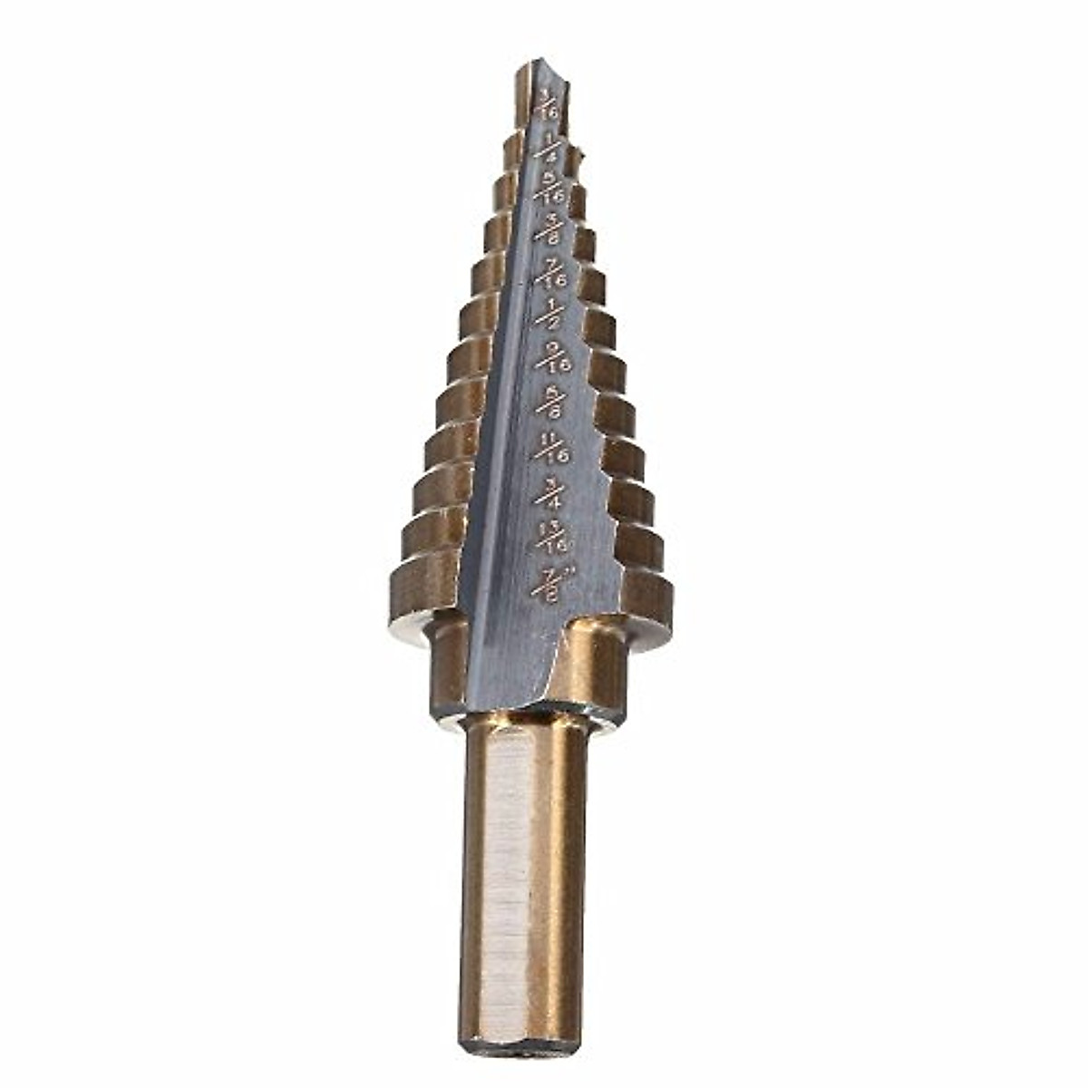 Chiloskit HSS Step Drill Bits Set for Wood and Metal Hole Saw Set Bits (3PCS)