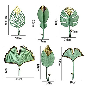 2Pcs Luxury Decorative Wall Hook/Heavy Duty Wall Coat Key Hooks/Wall Mounted Hooks for Hanging Coat Robe Bag Scarves Towels Hat Purse #16