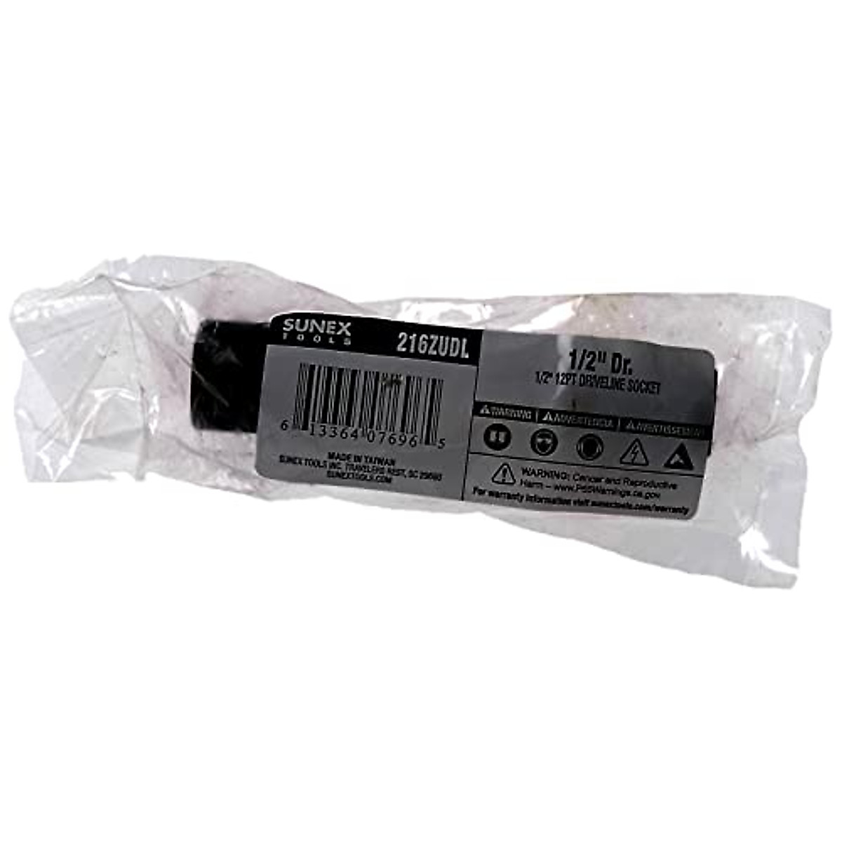 Sunex 216zudl 1/2-Inch Drive 1/2-Inch 12-Point Driveline Socket