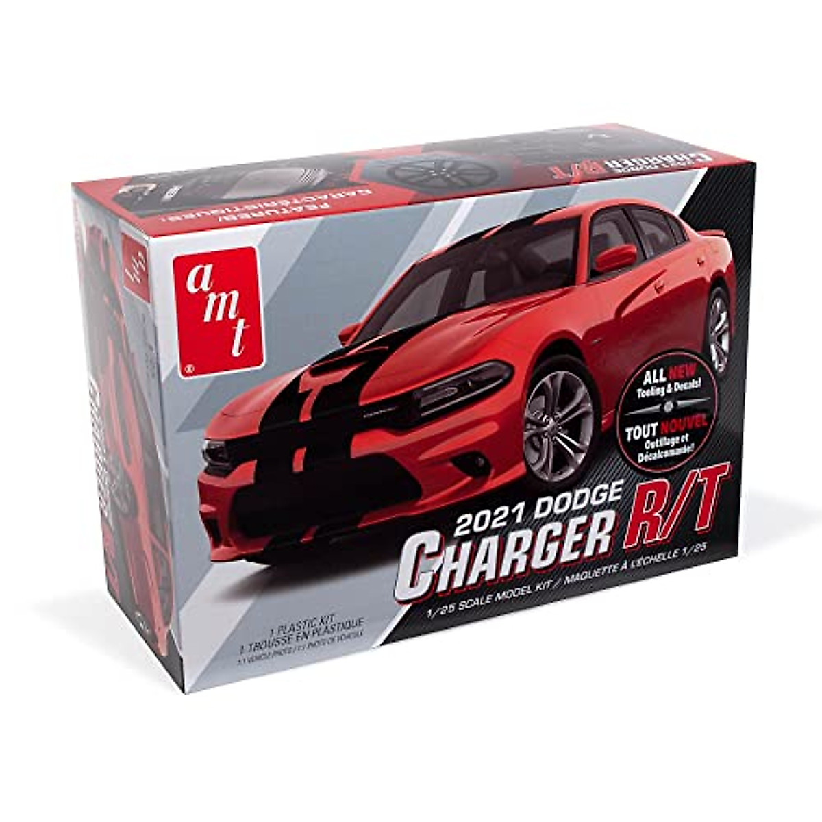 AMT 2021 Dodge Charger RT All New Tooling 1:25 Scale Model Kit