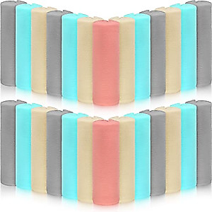 24 Pack Fleece Throw Blankets Assorted Fuzzy Cozy Blanket Bulk Throws for Sofa,50 x 60 Inches Soft Plush Microfiber Blanket Anti-Static Warm Lightweight Bed Travel Queen Blanket for Home Couch Wedding