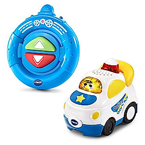 VTech Go! Go! Smart Wheels Speedway RC SmartPoint Racer Police Car
