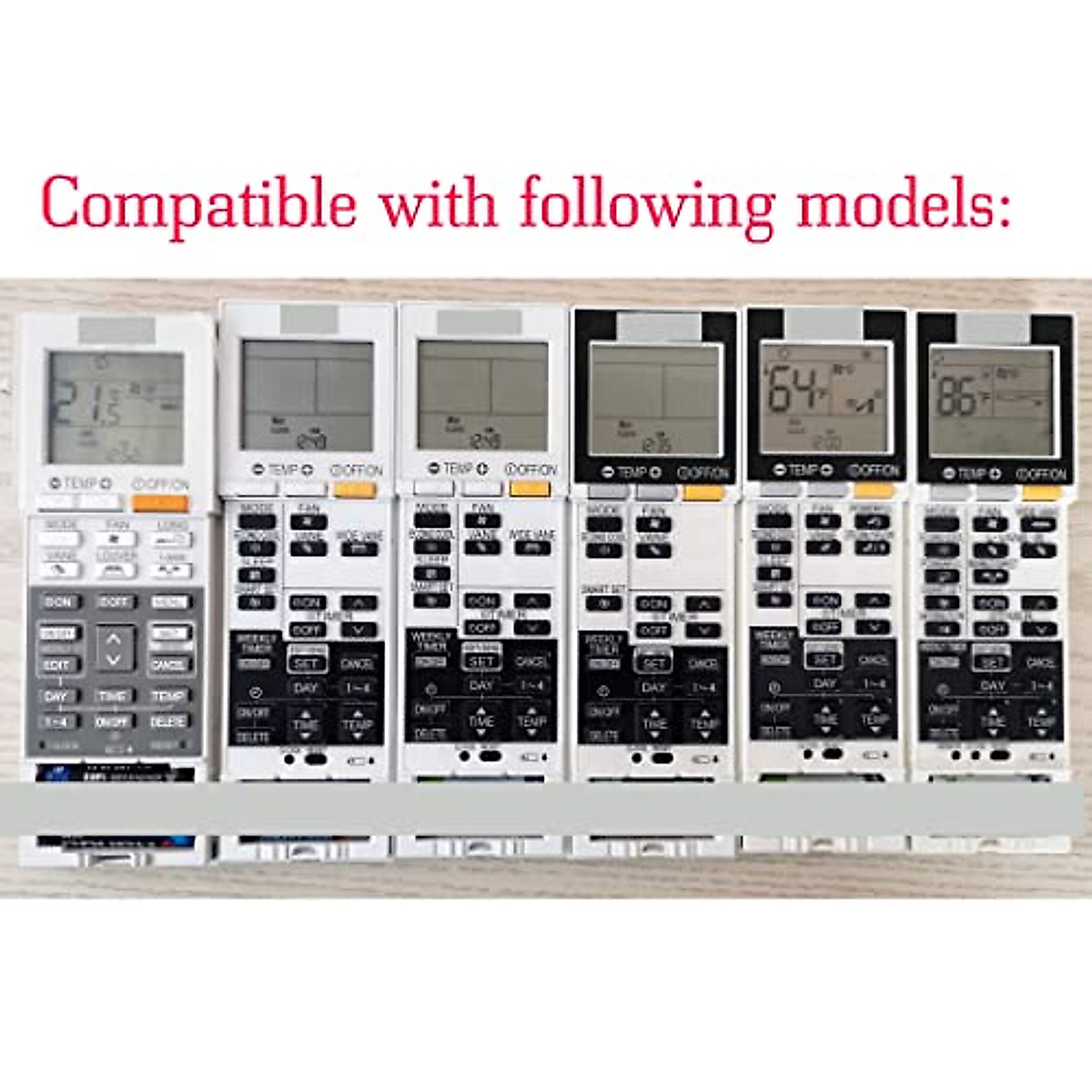 RCECAOSHAN Replacement for Mitsubishi Electric AC Air Conditioner Remote Control SG15F SG15H SG162 PAR-SL100A-E SG176 SG20A SG181 SG182 SG18J SG20B SG11D