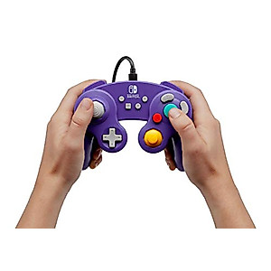PowerA Wired Controller for Nintendo Switch GameCube Style: Purple Nintendo Switch