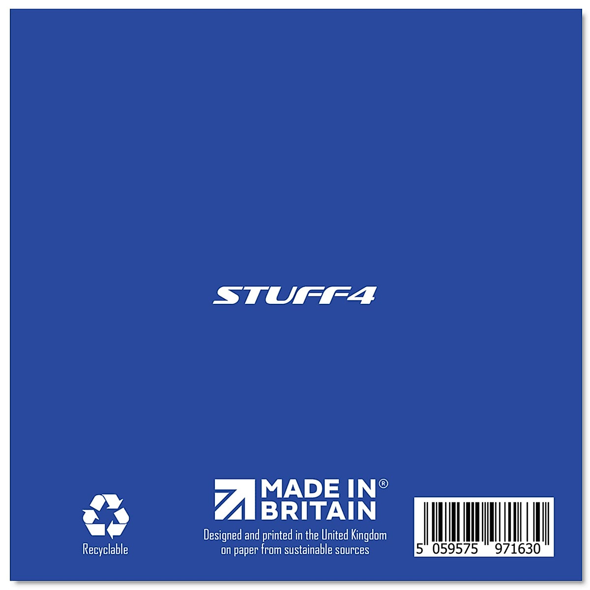 Stuff4 Bar Mitzvah Card for Boys Him - Happy Bar Mitzvah - Mazel Tov, Good Luck Congratulations Gifts, Bar Mitzvah Gifts for Boys, 5.7 x 5.7 Inch Jewish Gifts Greeting Cards Bat Mitzvah Cards