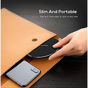 20W Wireless Charger Pad,Fast Wireless Charging Compatible with iPhone 15/15 Pro/14 Pro Max/14/13/12/11/SE/X/XR/AirPods,15W Phone Induction Charge Station for Samsung,Pixel,Xperia,LG G8(No Plug)
