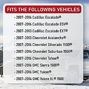 Replacement Front Upper Right Control Arm and Ball Joint Assembly - Compatible with Cadillac, Chevy and GMC Vehicles - Escalade, Silverado 1500, Suburban, Tahoe, Sierra 1500, Yukon - Replaces RK80670