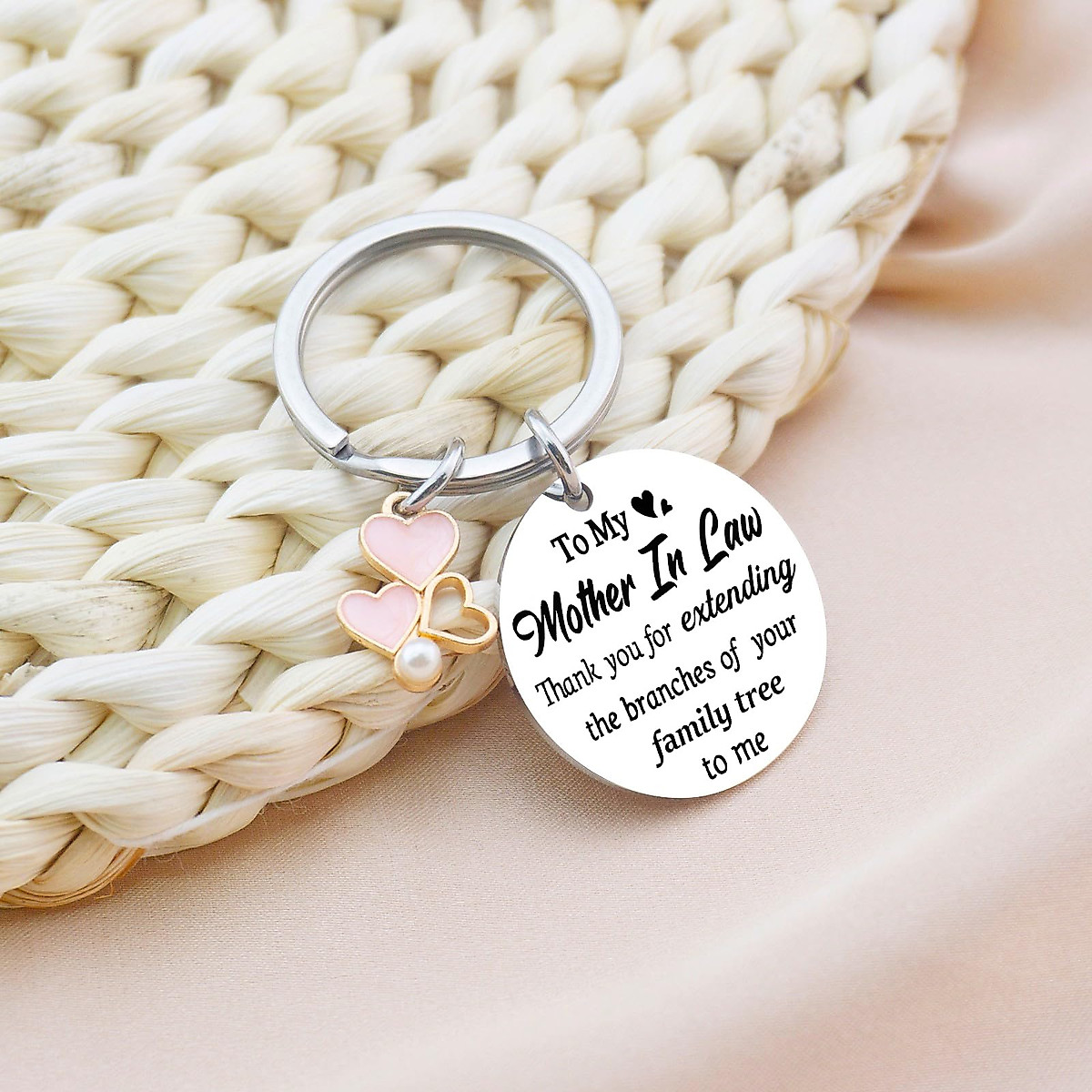 Ikacvb Mother In Law Gifts From Daughter Son In Law Mothers Day Gifts Unique Keychain Gift For Mother In Law Birthday Gifts From Bride Groom Stocking Stuffers